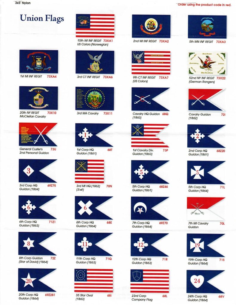 Civil War Battle Flags - United States Flag Service
